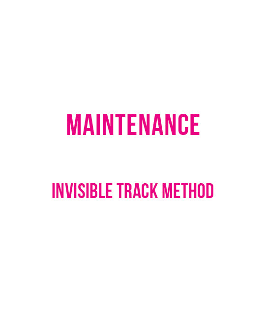 INVISIBLE TRACK METHOD • MAINTENANCE – Extenfull Hair