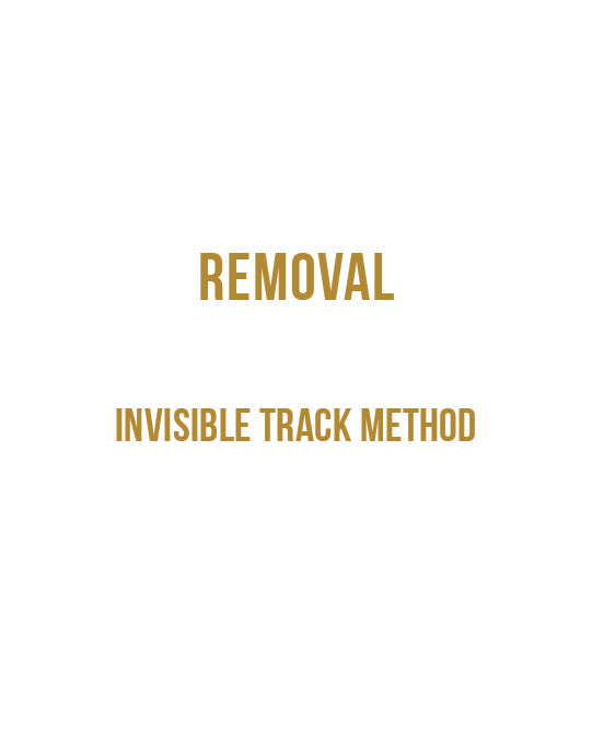 INVISIBLE TRACK METHOD • REMOVAL – Extenfull Hair